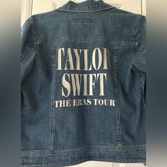 Jackets & Coats | Handmade Taylor Swift The Eras Tour Bedazzled Jean ...